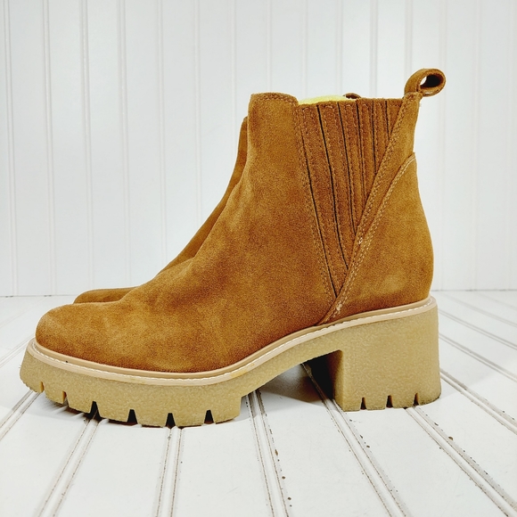 Dolce Vita | Shoes | New Dolce Vita Harte H2 Brown Tan Leather Elastic ...